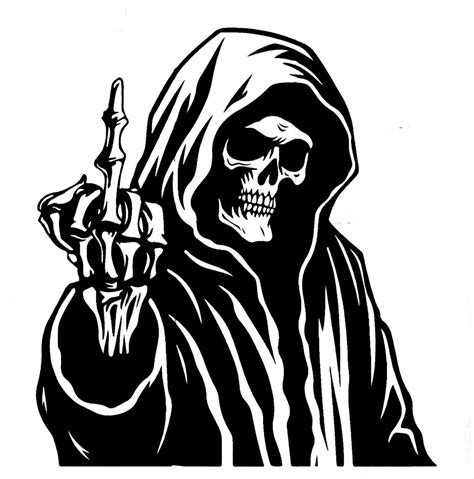 Black And White Grim Reaper Pictures