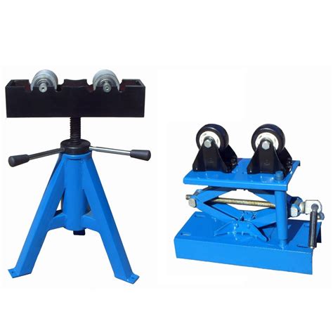 Welding Pipe Rollers Welding Pipe Support Roller Adjustable Height Pipe