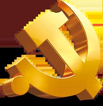 3d立体党徽 2 花瓣网