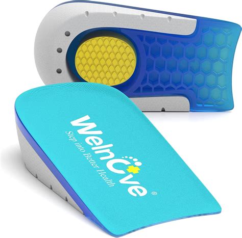 Welnove Shoe Inserts Gel Heel Cushion Cup For Achilles