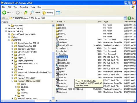 Berikut Cara Instalasi SQL Server Personal Edition Di Windows XP Pro ERI BlOG S