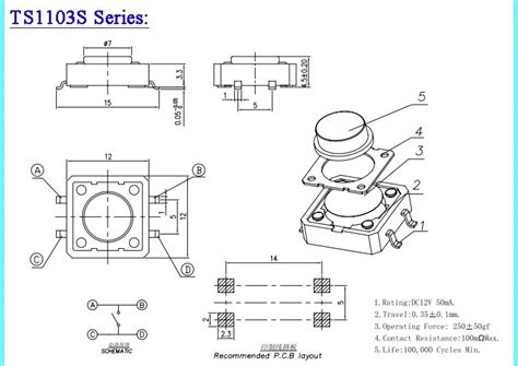 Micro Tactile Switch Smd 2 Pin Push Button 3x4x2 5mm Buy Micro Tactile Switch Tactile Switch