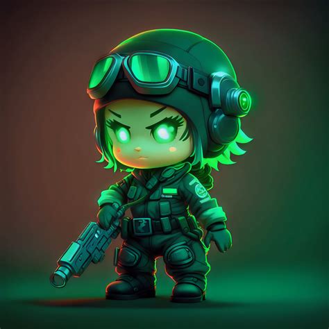 Ops Force Chibi Agent 2 Collection Opensea