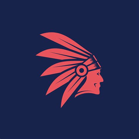 American Native Chief Apache Head Logo Design Inspiration 19998119 Vector Art At Vecteezy