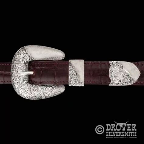 The Wrangler Sterling Silver Belt Buckle