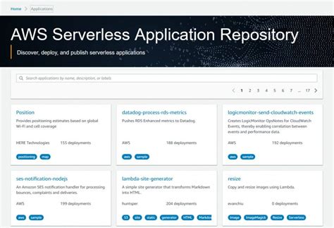 Aws Serverless Application Repository Now Available Raws