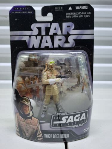 Major Bren Derlin 008 2006 Star Wars Saga Collection Moc New D1 Ebay