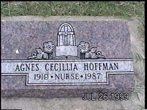 Agnes Cecelia Obrien Hoffman 1910 1987 Memorial Find A Grave