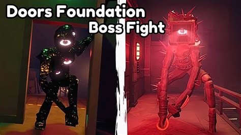 Doors Foundation The Watchers And Seek Boss Fight Roblox Youtube
