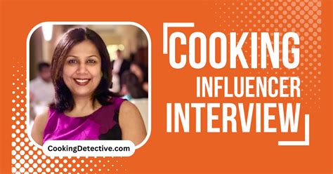 An Interview With Aneesha Cooking Detective