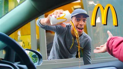 Fake Employee Prank At Mcdonalds Drive Thru Youtube