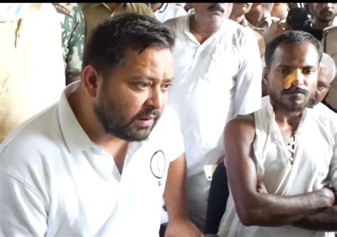 Bihar News बिहार सरकार के मंत्री पर Fir करवाने पहुंच गए तेजस्वी यादव पूछा 2005 के पहले ऐसा