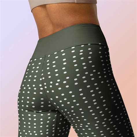 High Waist Printed Geometric Pattern Plus Size Gym Leggings Gullclothes