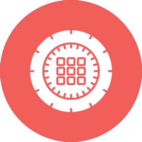 Granular Targeting Glyph Circle Background Icon 17688907 Vector Art At Vecteezy