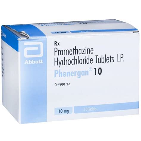 Phenergan 10 Tablet View Usage Side Effects Price And Subtitute Egmedi