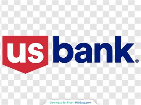Us Bank Main Logo Red And Blue Free Png Pngate