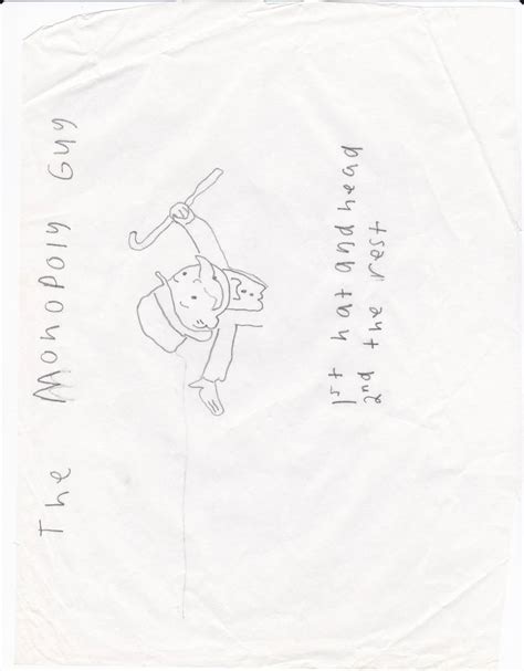 The Monoploy Guy Traced Drawing By Bucky91 On Deviantart