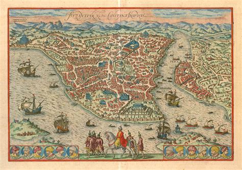 Old Constantinople Map
