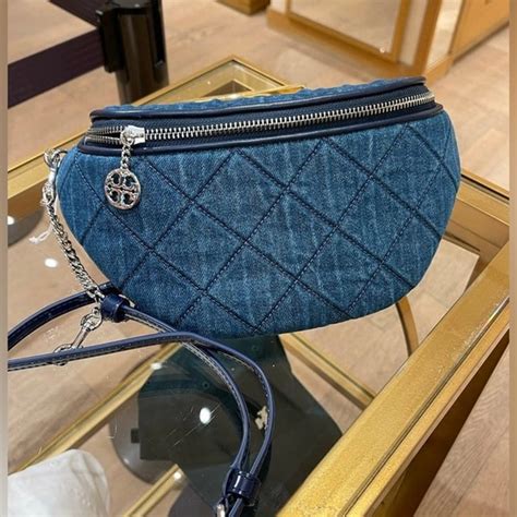 Tory Burch Bags Nwt Tory Burch Willa Belt Bag In Denim Poshmark