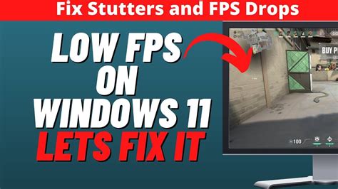 How To Fix Low Fps In Windows 11 When Gaming Fps Fix It Windows