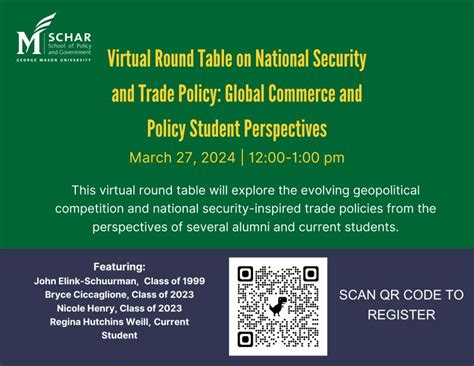 George Mason University Schar School Of Policy And Government On Linkedin The Schar School