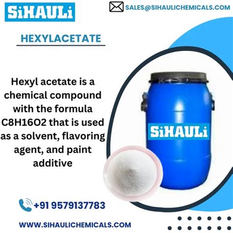 Hexyl Acetate At ₹ 205kg Aromatic Chemicals In Vasai Virar Id