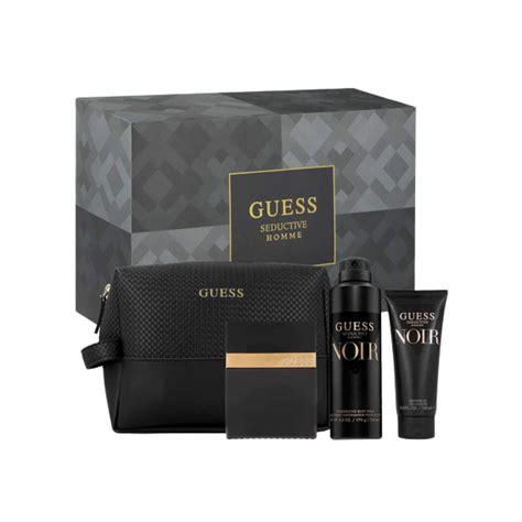Set De Perfume Guess Seductive Homme Noir 4 Piezas Walmart En Línea