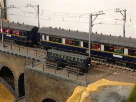 Voitures De La Compagnie Internationale Des Grands Express Europeens Ciwl Train Bleu 24 Par