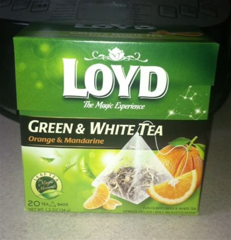 Чай Loyd Green And White Tea Orange And Mandarine отзывы