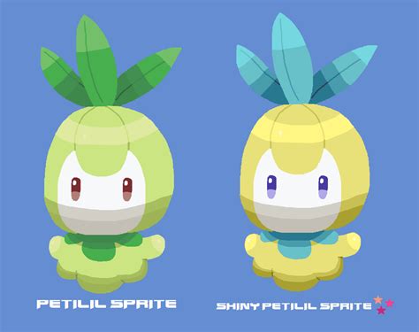 Pre Rendered Petilil Sprites By Ericgl1996 On Deviantart