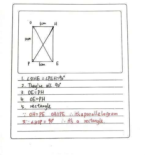Solved Title Theorems Of A Parallelogram And Its Proof Activity 1 I