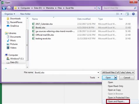 Recover Virus Infected Excel Files