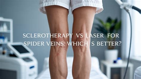 Sclerotherapy Vs Laser For Spider Veins Which Is Better Thebeautyfoodie