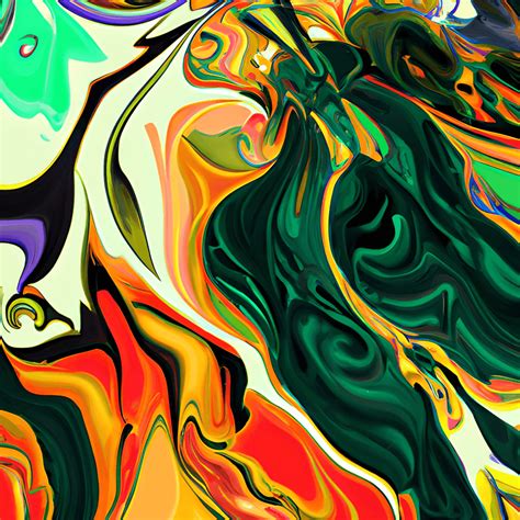 Organic Flowing Lines Jewel Tones · Creative Fabrica