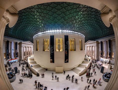 Interior Of British Museum In London Editorial Photo Image Of England