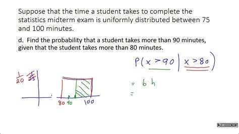 solved problems from elementary statistics uniform distribution youtube