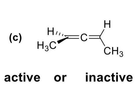 Is This Molecule Optically Active Special Case R Chemhelp