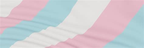 Premium Photo Trans Background Lgbtq Wavy Flag
