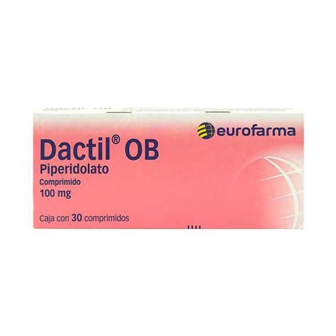 Dactil Ob 100 Mg 30 Comprimidos Farmacias Klyns