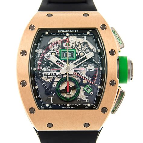 Richard Mille Rm 11 01 Flyback Chronograph Roberto Mancini Automatic