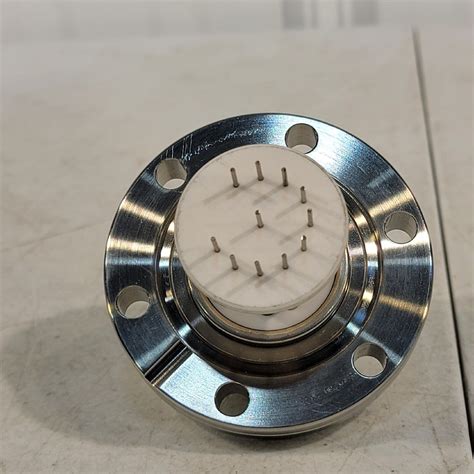 11 Pin Conflat Electrical Feedthrough 2 75 Dn35cf Dn40 Cf Stainless S Lab Liquidators Store