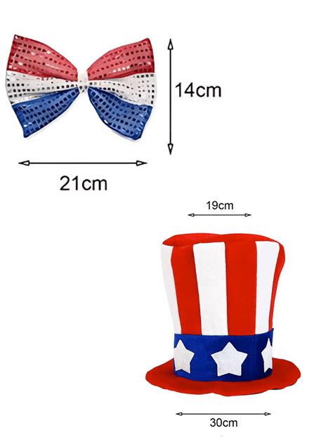 Uncle Sam Usa Set 2pc Creative Costumes