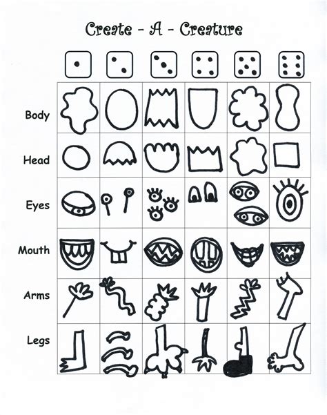 Printable Printable Die