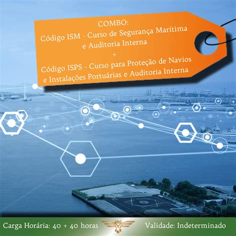 Combo Auditor Marítimo Ism E Isps Code 80 Horas Gbr