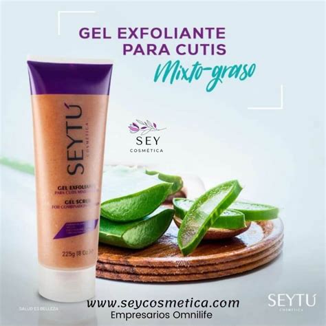 Gel Exfoliante Para Cutis Mixto Graso Seytu ☘️🌿🍀