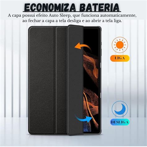 Capa Couro Magnética Para Samsung Tab S9 Plus 124 Polegadas Carrefour