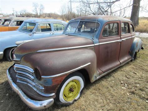 1946 Plymouth Special Deluxe 4 Door Parts Car Aumann Auctions Inc