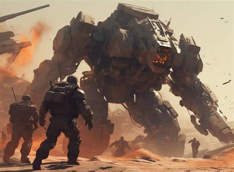 Giant Robot Concept Art Giant Mech Concept Art Sci Fi Giant Mech