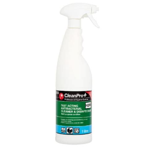 Cleanpro Fast Acting Antibacterial Cleaner And Disinfectant H2fa 1 Litre
