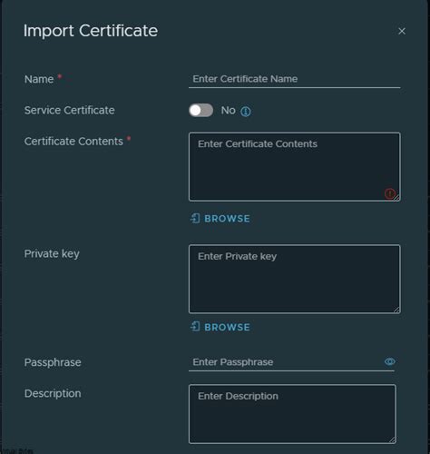 Nsx 4 X Certificate Replacement Virtual Bytes